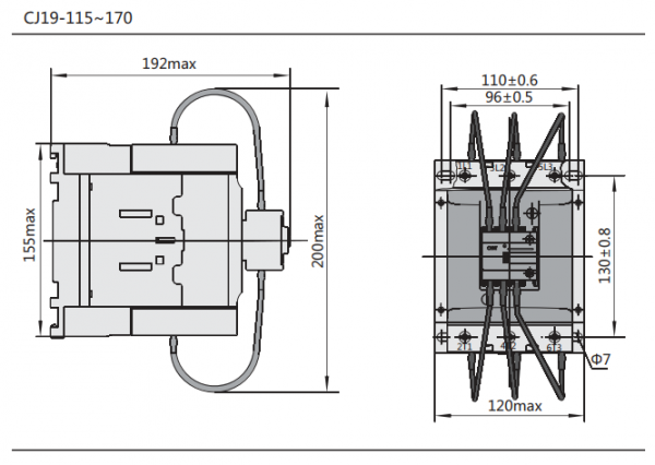 Contactor cho tụ bù Chint - mitatech.vn