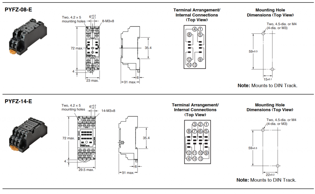 Relay Omron MY-GS Series - mitatech.vn